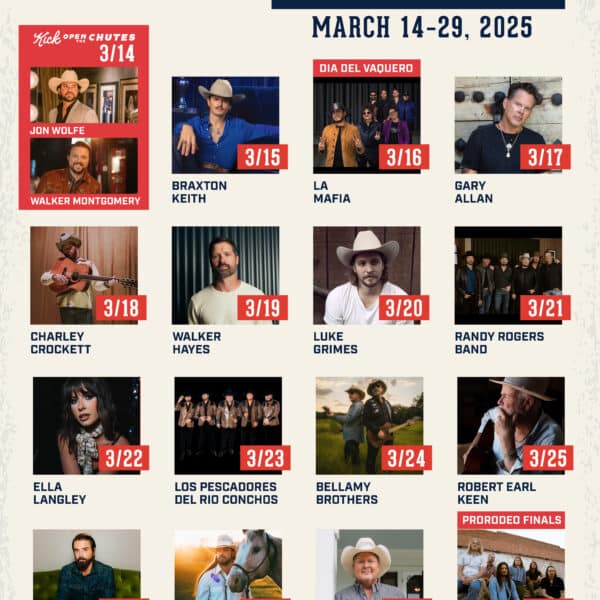 Rodeo Austin Announces 2024 ProRodeo & Concert Lineup - Rodeo Austin